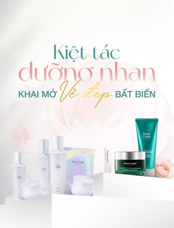 Rosea Crystal - Hệ thống chăm sóc da và sức khỏe tổng thể